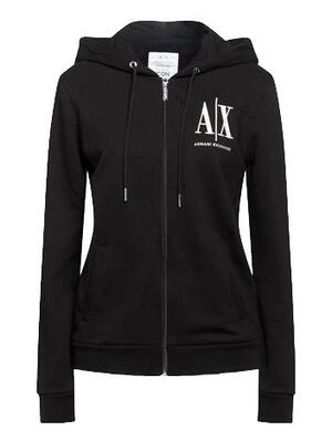 Armani Exchange Sweatshirt Size Cotton - Black