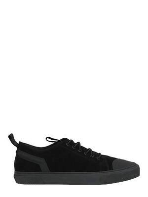 BRUNO BORDESE Low-top Suede Sneakers - Black