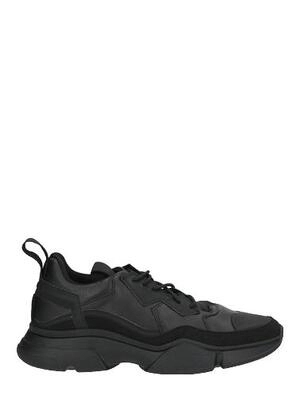 BRUNO BORDESE Leather Low-top Sneakers - Black
