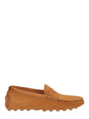 TOD'S Woman Loafers Camel Size 6 Leather