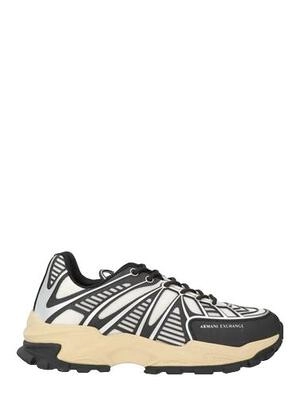 Armani Exchange Sneakers Size Polyester, Polyurethane - Black