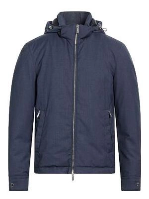 MOORER Puffer Size Polyester, Viscose - Navy