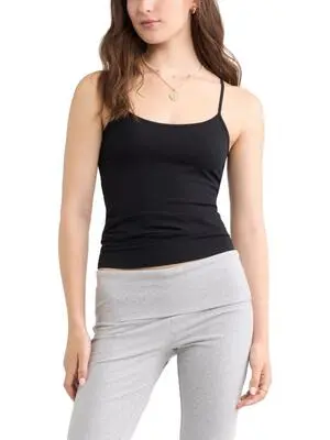 Bp. Core Stretch Cotton Camisole - Black
