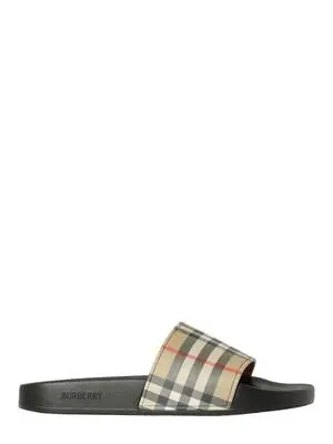 Burberry Heeled Sandal - Beige