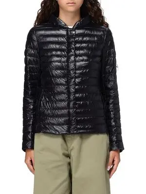 Herno Quilted Jacket With Stand Collar - Black