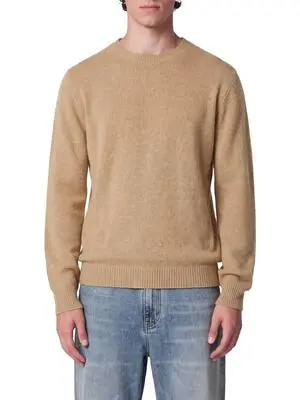 ROBERTO COLLINA Pure Wool Crewneck Jumper - Camel