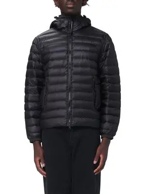 C.P. COMPANY Quilted Hooded Jacket - Black