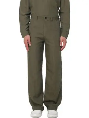 DIESEL® Tailored Wide Leg Trousers - Military