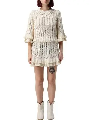 Isabel Marant Étoile Crocheted Dress - Beige