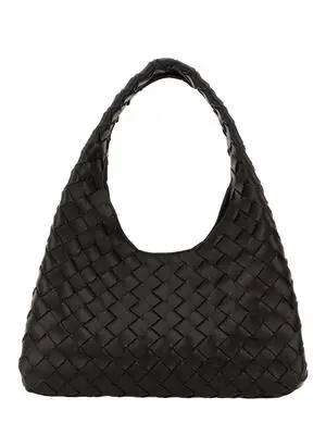 Bottega Veneta Bottega Veneta Small Campana Shoulder Bag Brown