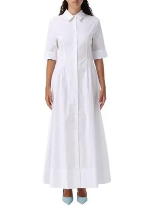 Staud Shirt Dress - White