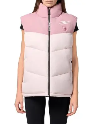 PLEIN SPORT Padded Waistcoat - Fuchsia