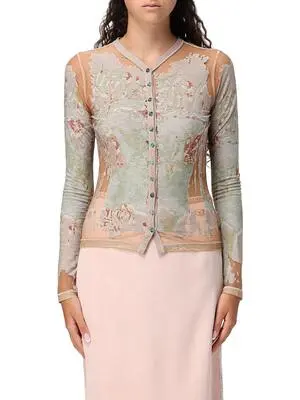 DIESEL® DIESEL Printed Mesh Cardigan