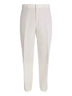 Paul Smith Linen Straight Trousers - Ivory