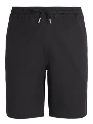 Sandro Cotton Drawstring Shorts - Black