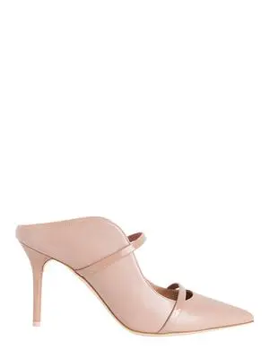 MALONE SOULIERS Leather Maureen Mules 85 - Nude