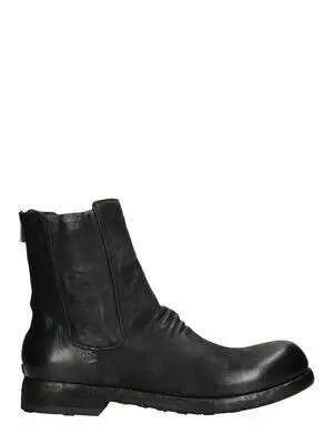 Officine Creative Leather Bulla Chelsea Boots - Black
