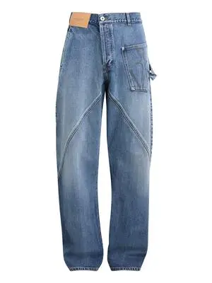 JW Anderson Twisted Workwear Jeans - Blue