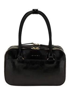 Marni Small Boxyne Handbag - Black
