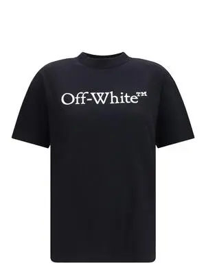 Off-White Big Logo Bookish T-shirt - Black