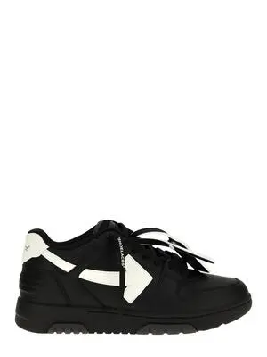 Off-White OFF-WHITE "Out Of Office" Leather Sneakers Black