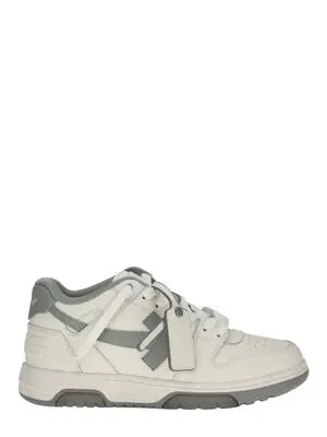 Off-White Out Of Office" Leather Sneakers - White