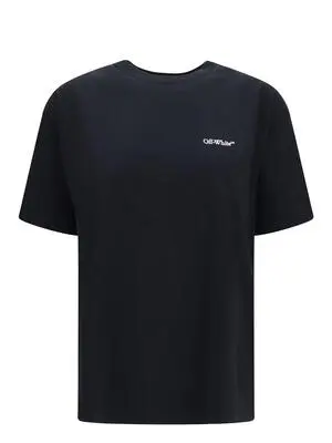 Off-White Arrow Out Flower T-shirt - Black