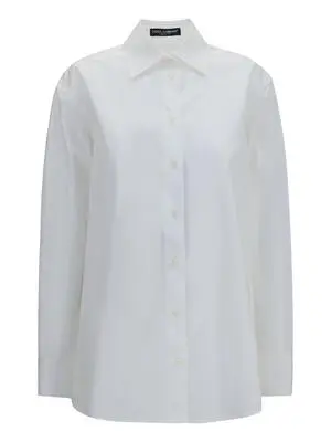 Dolce & Gabbana Classic Cotton Shirt - White