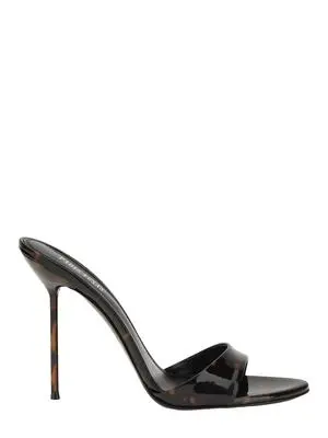 Paris Texas PARIS TEXAS Lidia Patent Leather Mules Black