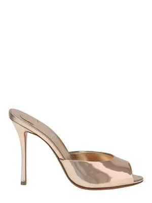 CHRISTIAN LOUBOUTIN Me Dolly Mules - Gold