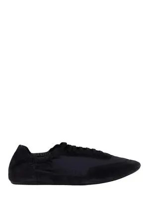 Prada Collapse Re-nylon And Suede Sneakers - Blue