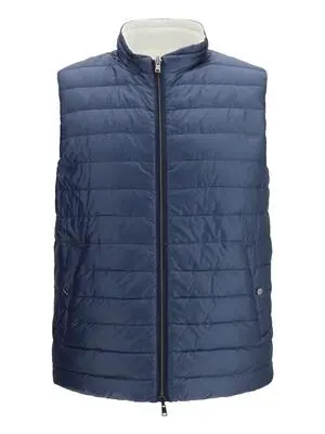 Herno Reversible Quilted Gilet - White
