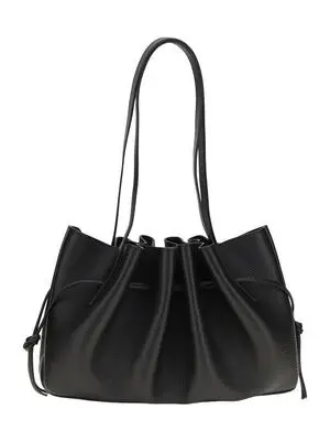 Yuzefi Yuzefi Women Scallop Shoulder Bag Black
