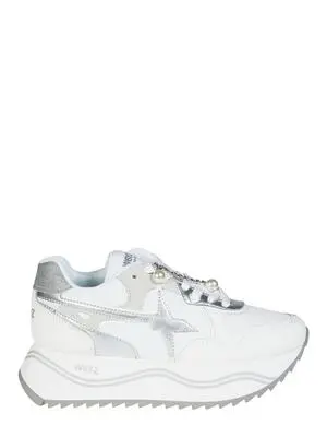 W6YZ Stylish Deva-w Sneakers - Bianco