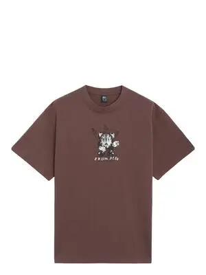 BRAIN DEAD Iconic Mini Tee For - Brown