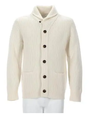 MC2 SAINT BARTH Wool Cardigan - Ivory