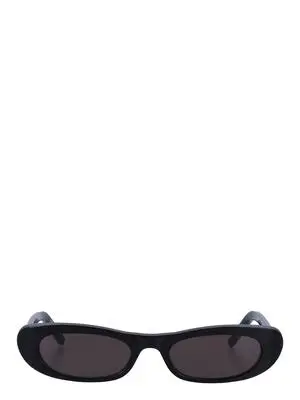 Saint Laurent Acetate Statement Accessory - Blak