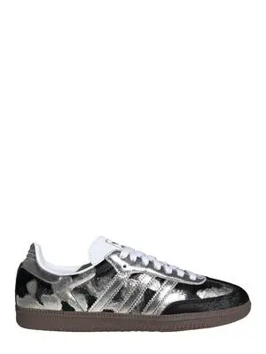 Adidas Wmns Samba Og Silver Metallic Cloud White - Black