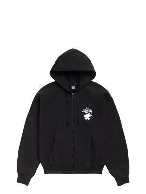 StÜssy Long Haul Zip Hood - Black