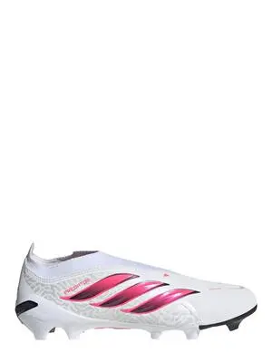 Adidas Predator League Laceless Fg Athletic Football Boots - White