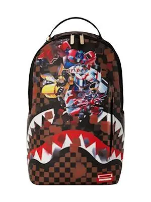 SPRAYGROUND Transformers Protect The Planet Dlxv Backpack /autobot Emblem - Brown
