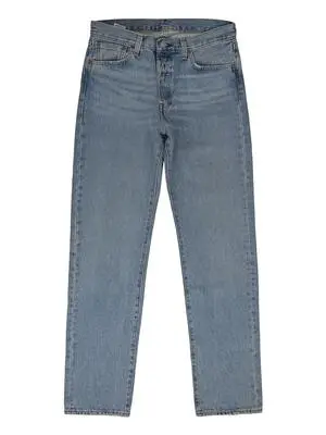 DENIM TEARS Light Wash Script Jeans - Blue