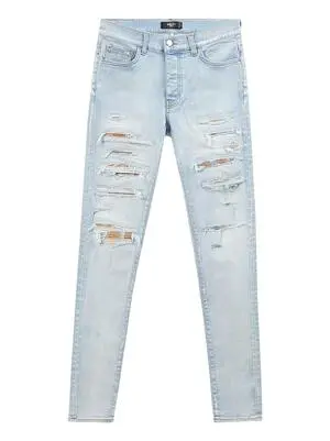 Amiri Distressed Thrasher Jeans - Blue
