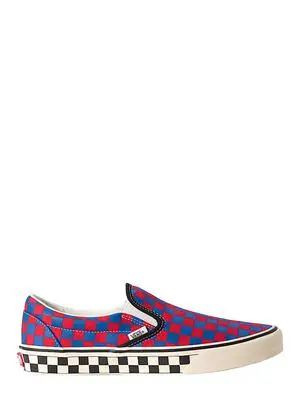 VANS Classic Slip-on Checkerboard - Red