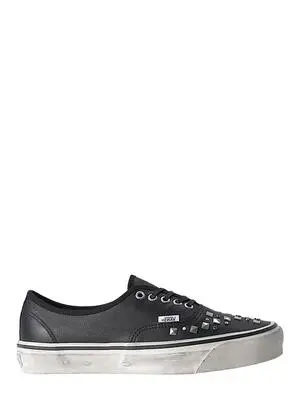 VANS Premium Authentic Sneakers With Stud Embellishments - Black
