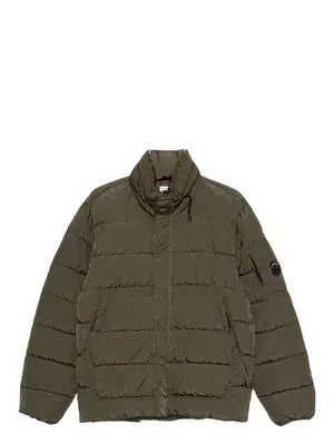C.P. COMPANY Short Down Jacket - Green