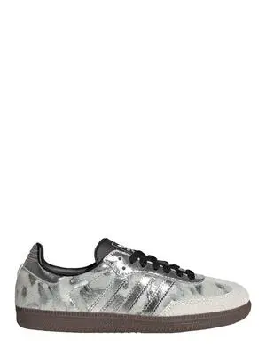 Adidas Wmns Samba Og 'cream Silver Metallic Black - White