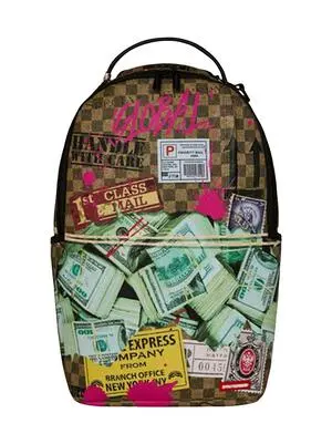 SPRAYGROUND Torn Packaging Dlxsv Backpack - Brown