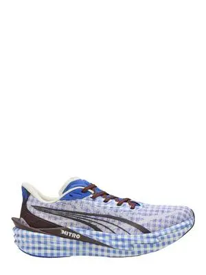 PUMA Deviate Nitro 4 Check Sneakers - Blue