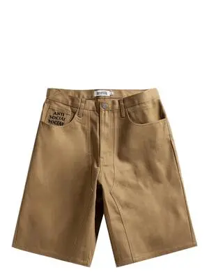 ANTI SOCIAL SOCIAL CLUB Chainstick Carpenter Shorts - Brown